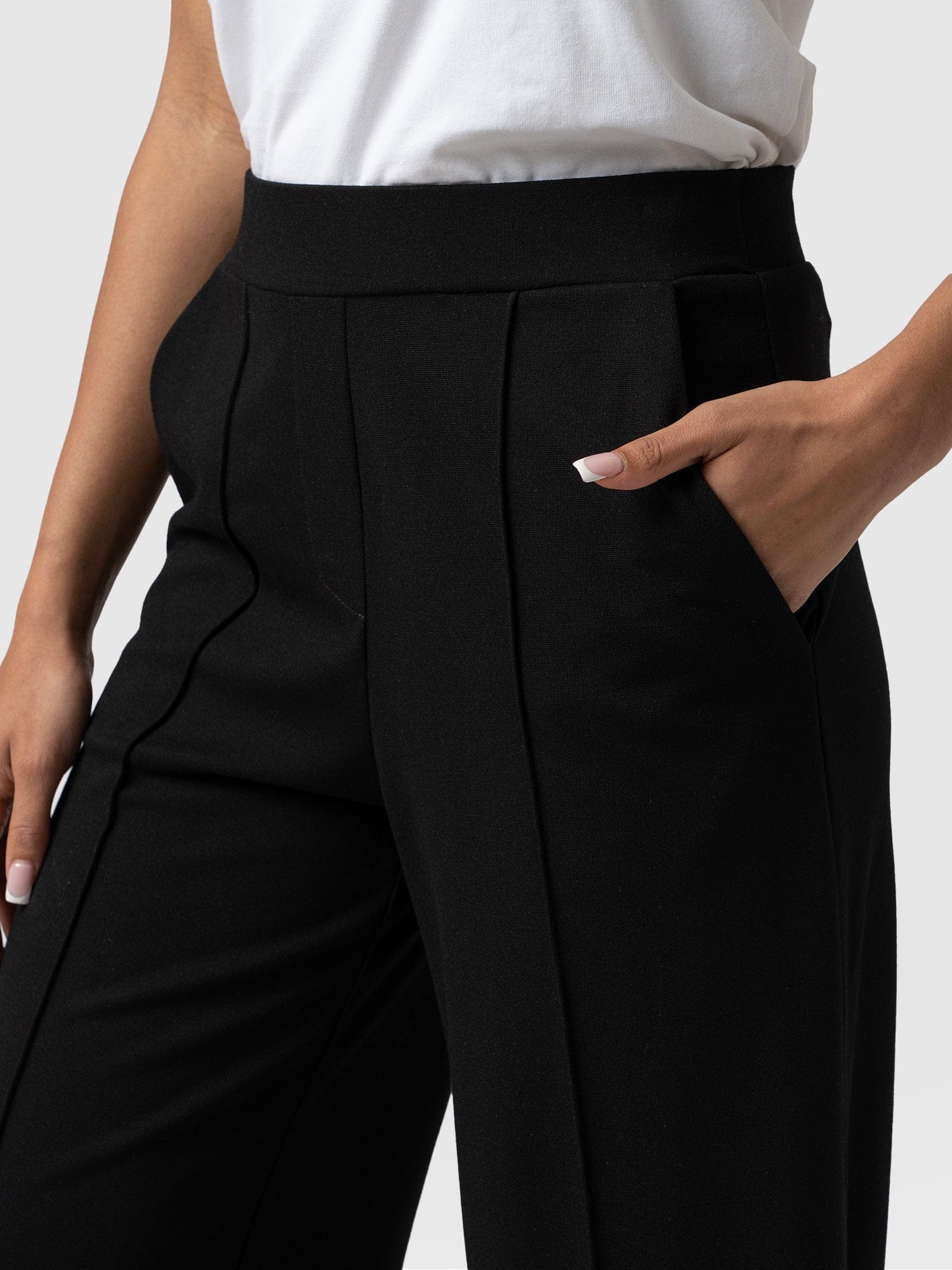Keller Culotte Black - Women's Culottes | Saint + Sofia® USA – Saint ...