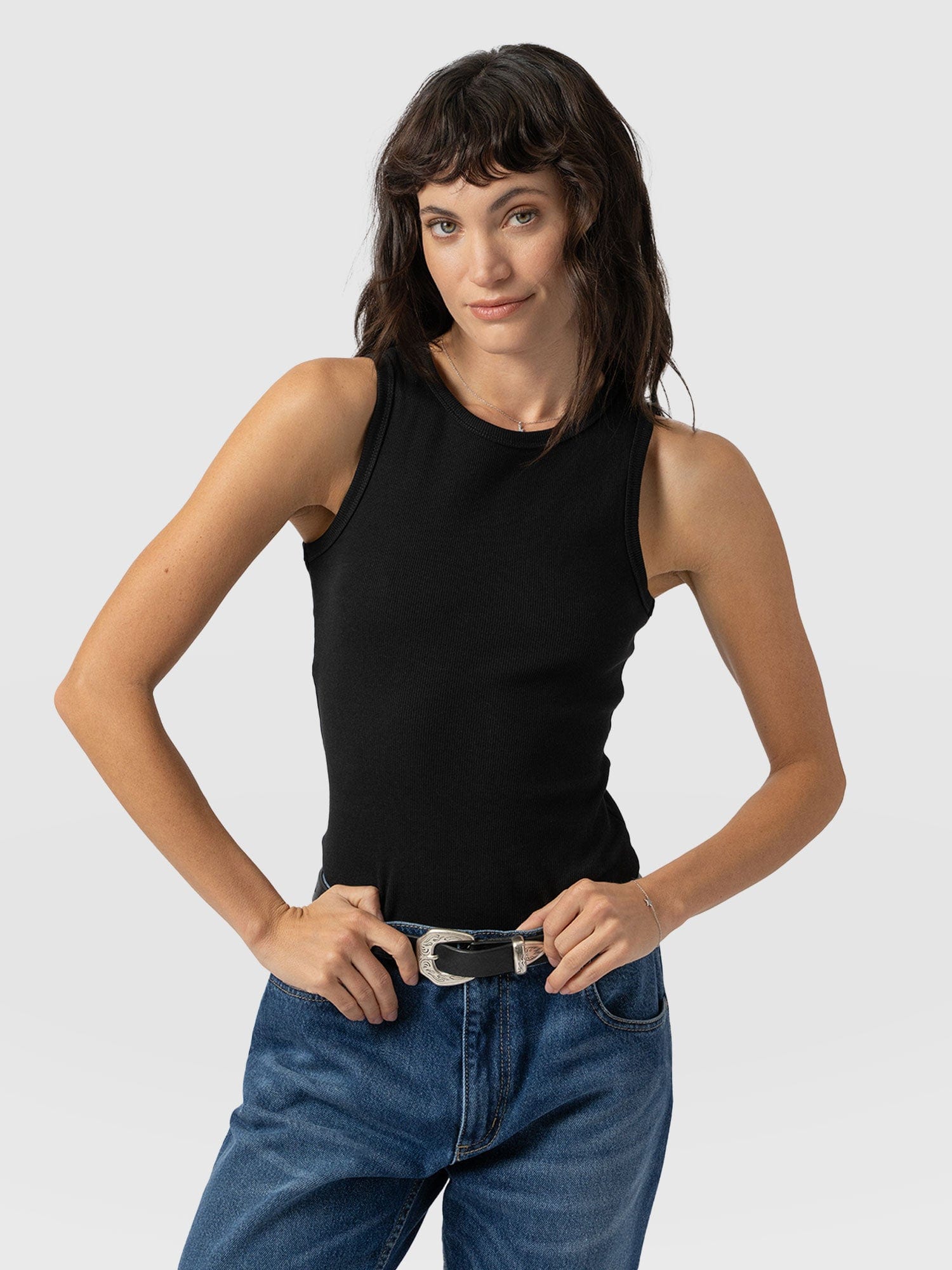 Nova Racer Vest - Black - Women's Vests | Saint + Sofia® US – Saint ...