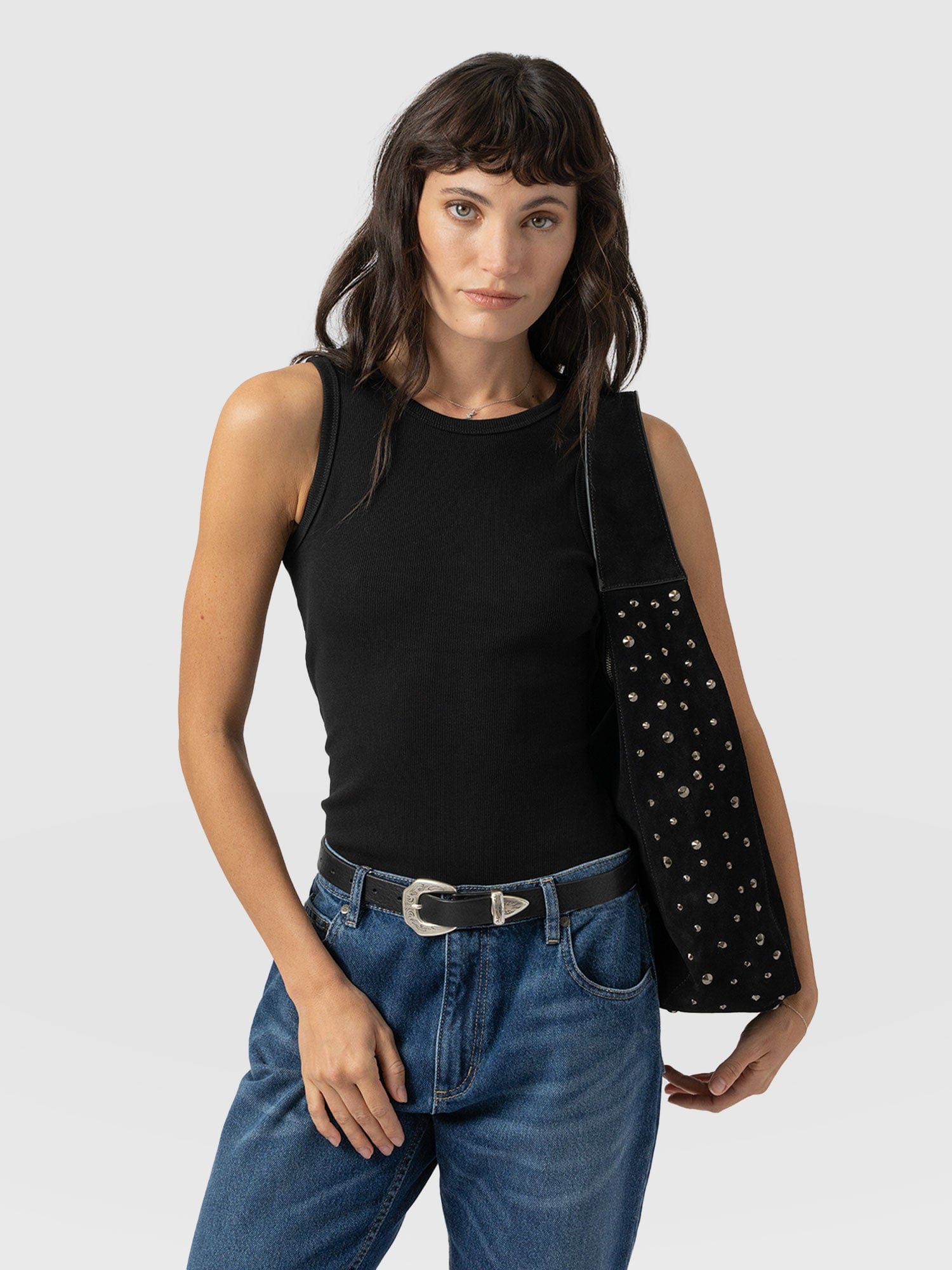 Nova Racer Vest - Black - Women's Vests | Saint + Sofia® US – Saint ...