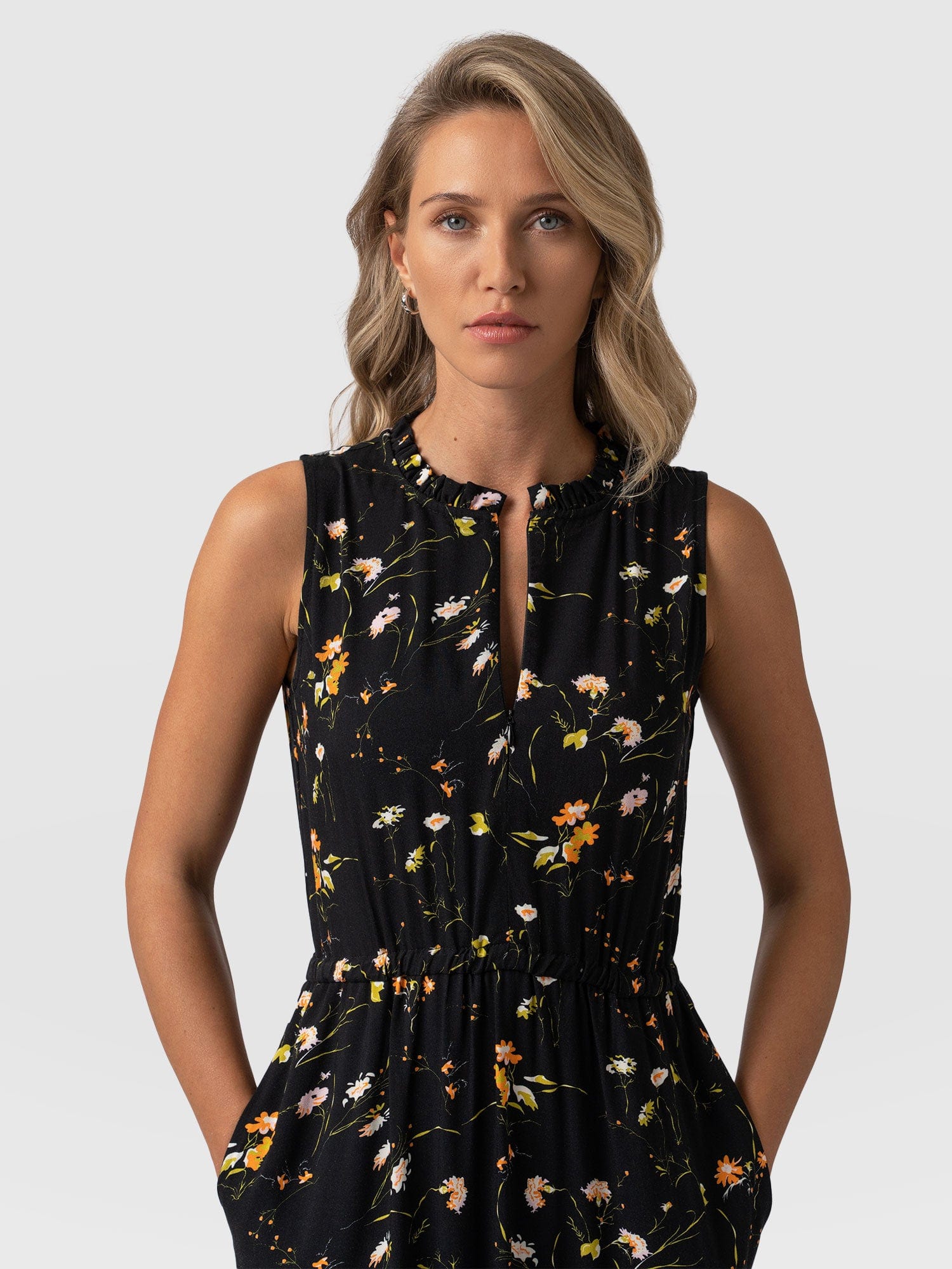 Orla Dress Black Floral - Women's Dresses | Saint + Sofia® USA – Saint ...