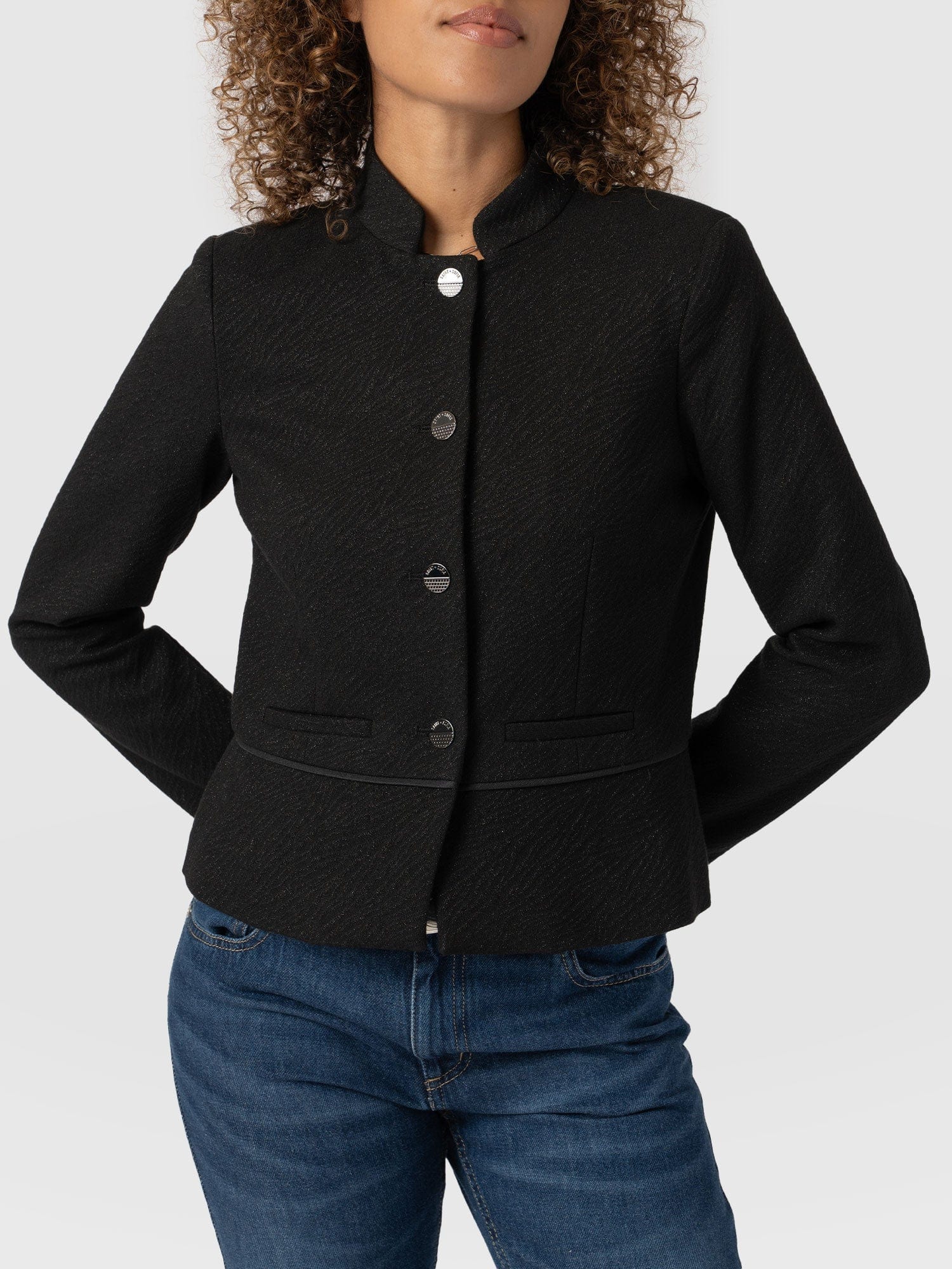 Ramone Jacket Zebra Jacquard - Women's Jackets | Saint + Sofia® US ...