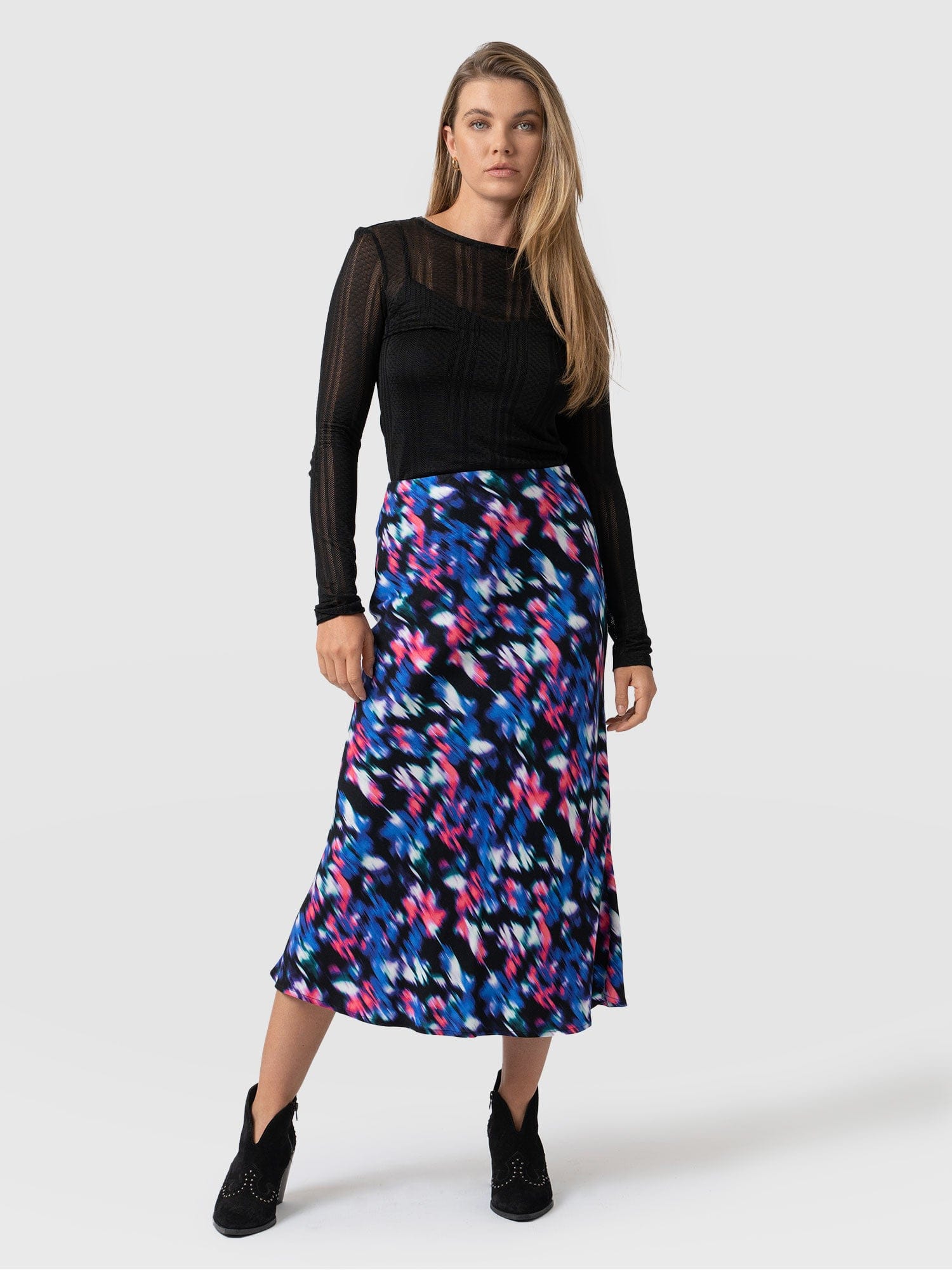Sakura Bias Skirt Digital Filter - Women's Skirts | Saint + Sofia® USA ...